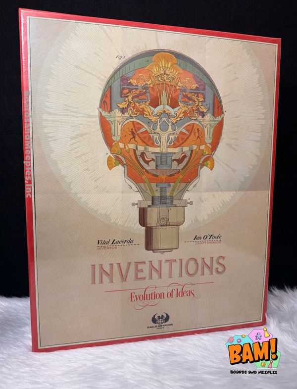 Inventions: Evolution of Ideas Deluxe Edition – Boards and Meeples