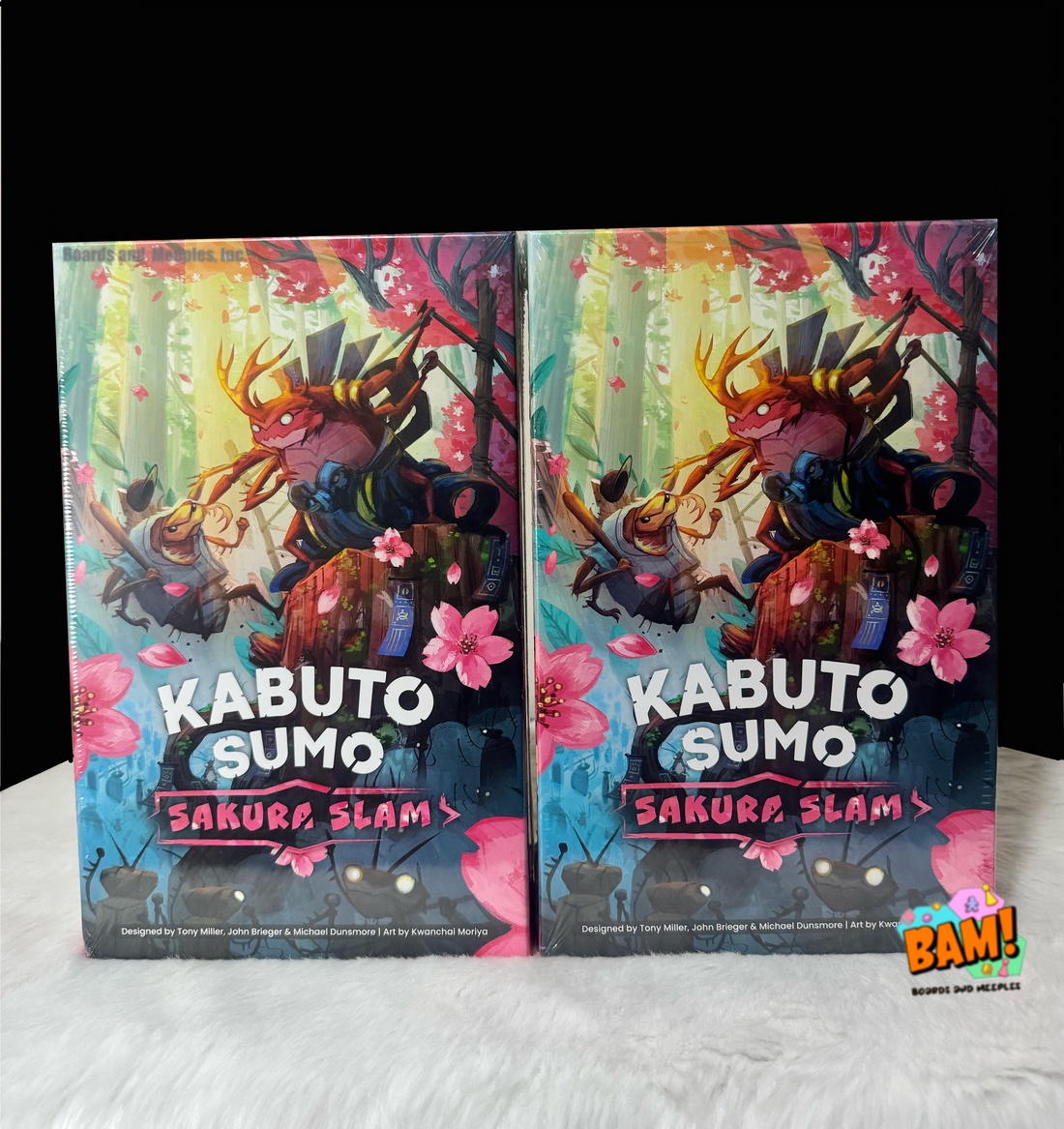 Kabuto Sumo: Sakura Slam – Boards and Meeples