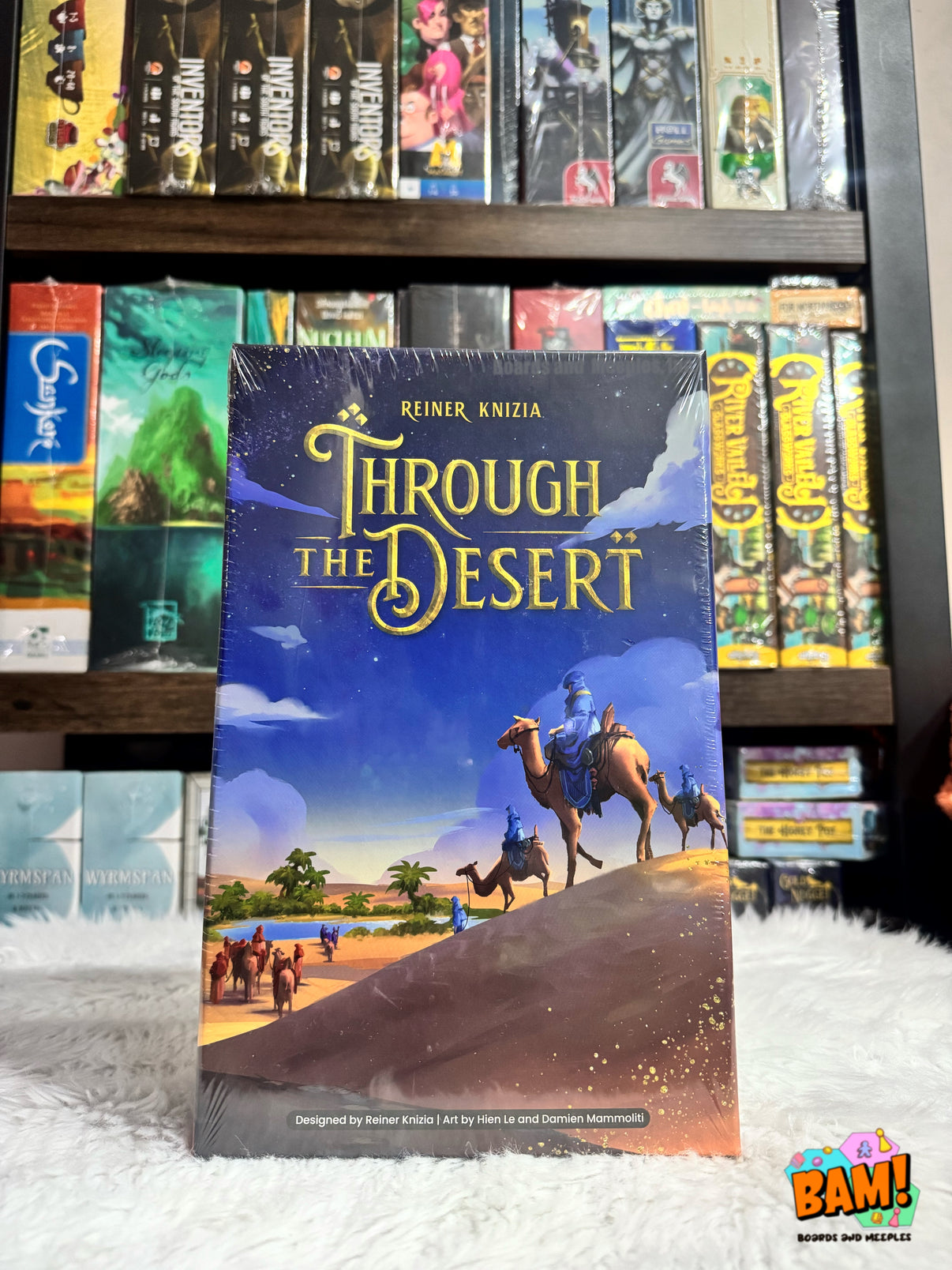 Through the Desert – Boards and Meeples